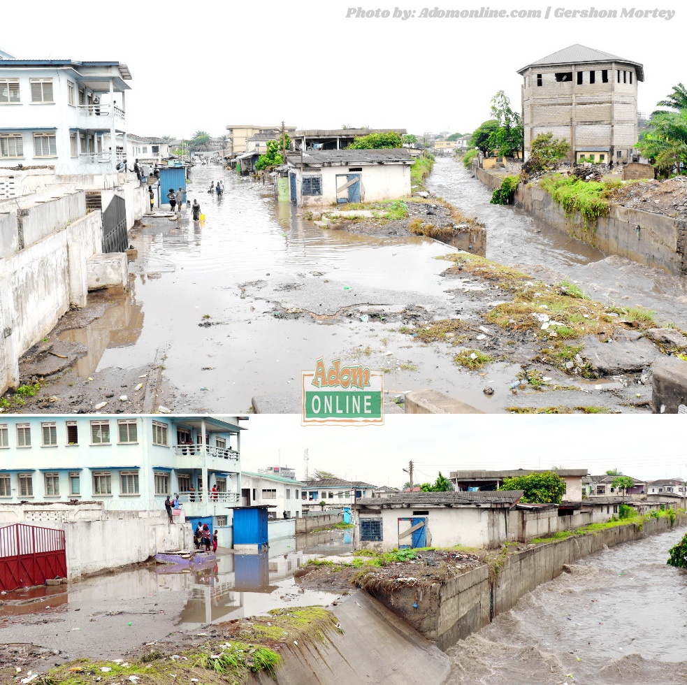 Photo of the week: Fear grips Adabraka residents as floods take over ...