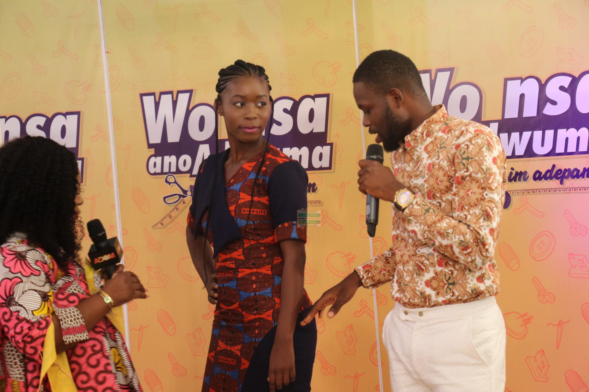 Photos: Maiden edition of Adom TV’s 'Wo Nsa Ano Adwuma' takes off in ...