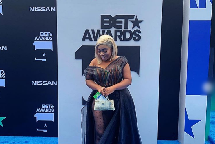 Video+Photos: Moesha Boduong's trip to 2019 BET Awards - Adomonline.com