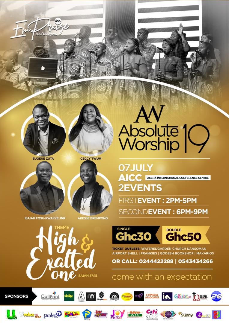 Check out top gospel musicians to perform at E’mPraise Inc's ‘Absolute ...