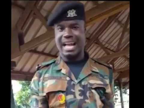 Video: Soldier allegedly locked up for campaigning against new chamber ...