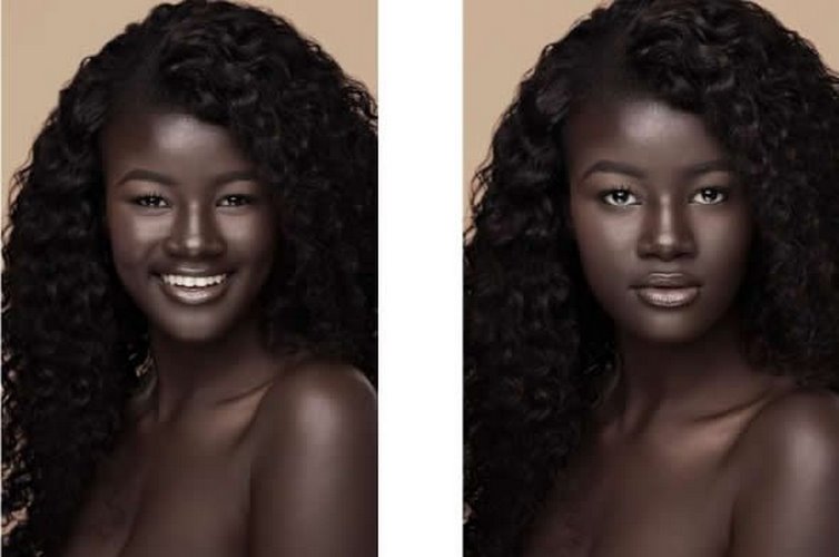 Meet the model whose skin tone made her a social media sensation ...