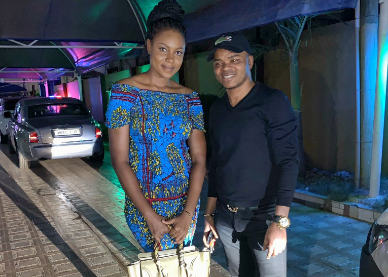 Photo: Yvonne Nelson meets Angel Obinim - Adomonline.com