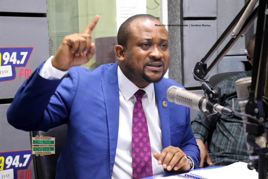 Sam George and Pius Hadzide 'fight' on live TV - Adomonline.com