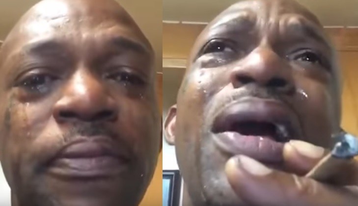 Video: Man sheds tears of Joy after smoking the best weed of his life