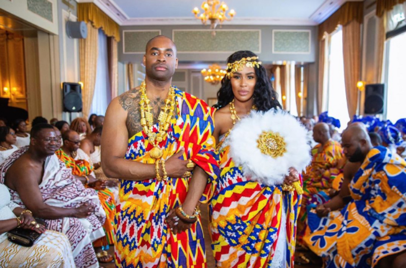 Photos+Video: Ghanaian traditional glamour in Netherlands wedding ...