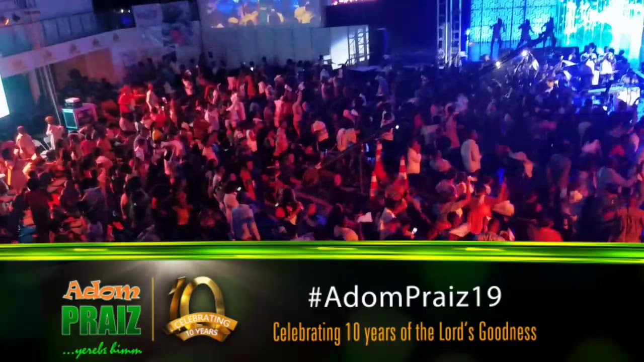 Adom Praiz@10: Francis Amo dazzles at Perez Dome [Video] - Adomonline.com
