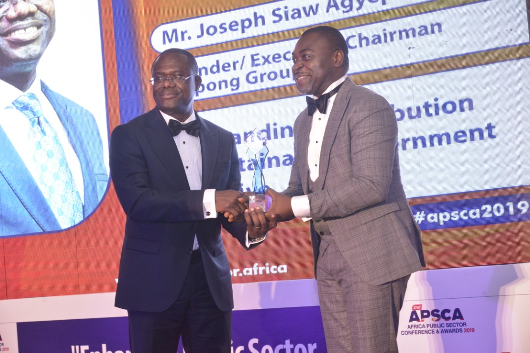 Jospong Group, Dr. Agyapong et all win PSCA awards in Ghana ...