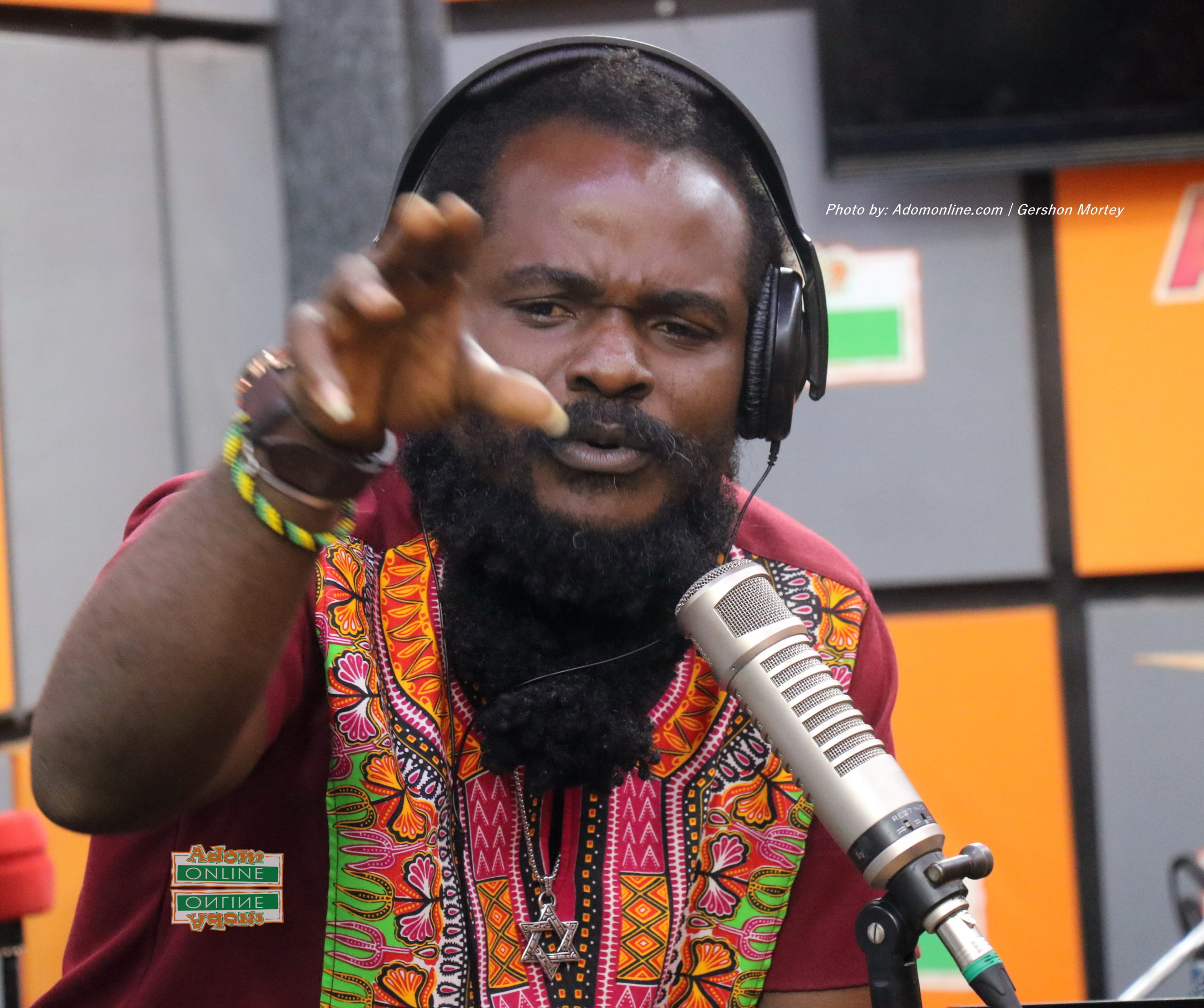 Ras Kuuku opens up on why he finds peace at the cemetery