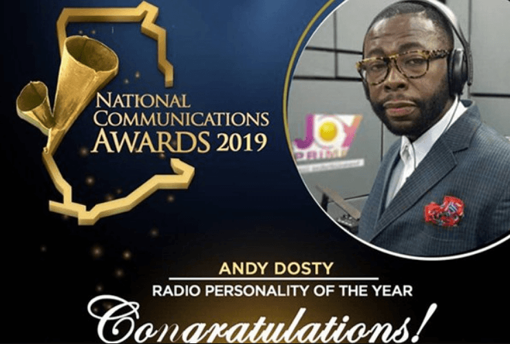 Hitz FM’s Andy Dosty wins ‘Radio Personality of the Year’ at 2019 NCA ...