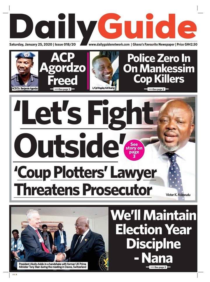 The Weekend's Newspaper Headlines - Adomonline.com