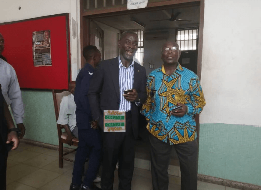 Photos: Defunct UT Bank boss granted bail - Adomonline.com