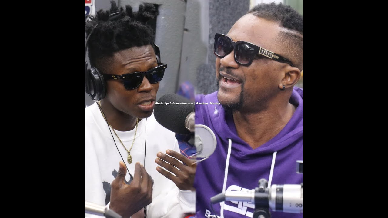 Mr Logic, Strongman clash at Hitz FM studio [Full Video] - Adomonline.com
