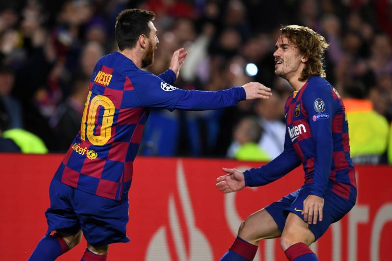 Griezmann saves Barcelona's blushes at at Napoli - Adomonline.com