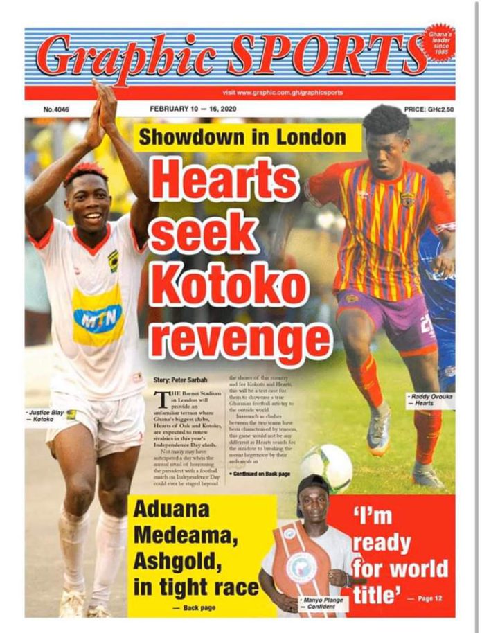 The Weekend's Newspaper Headlines - Adomonline.com