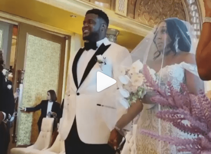Davido’s brother’s white wedding in Dubai [Videos] - Adomonline.com