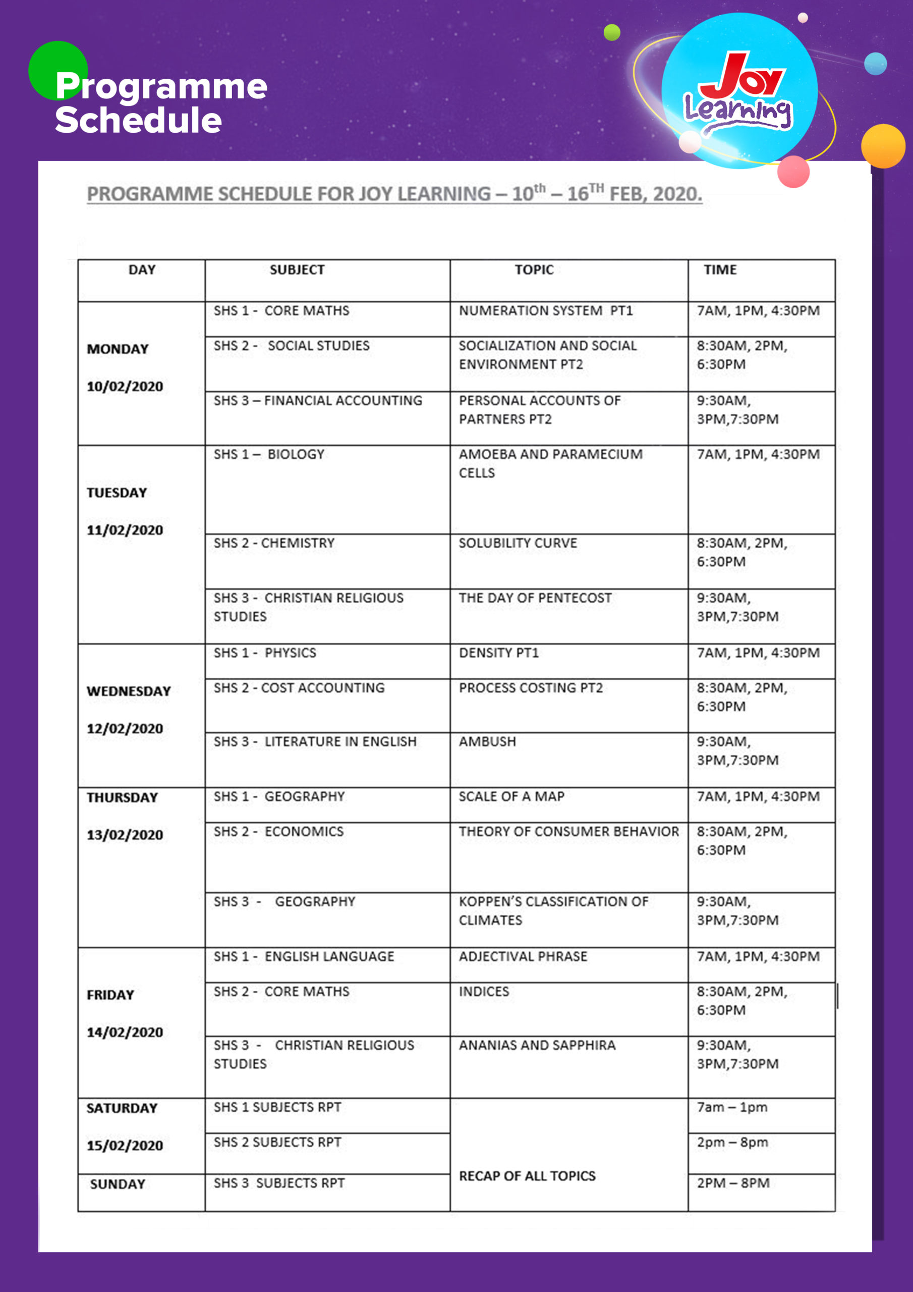 Joy learning - Adomonline.com