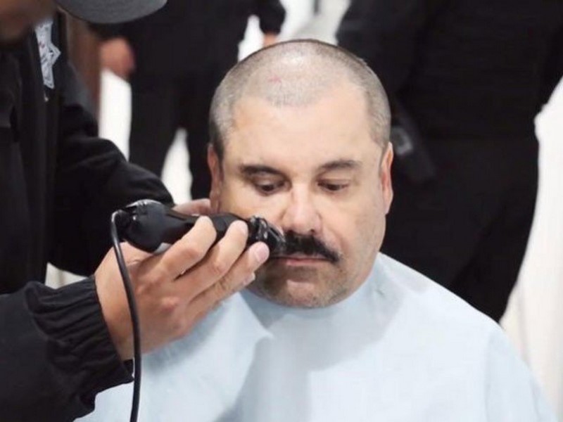 Rare VIDEO emerges of Mexican Drug Lord El Chapo receiving haircut ...