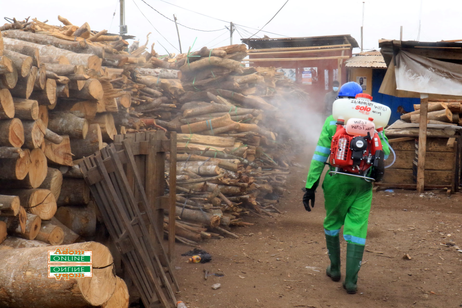 Accra markets fumigation exercise [Photos] - Adomonline.com