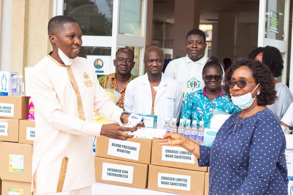Coronavirus: Happy Man Bitters Supports Lekma Hospital - Adomonline.com