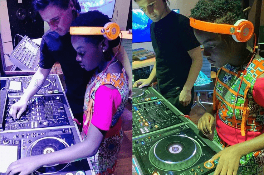 DJ Switch meets Grammy-winning DJ Skrillex - Adomonline.com