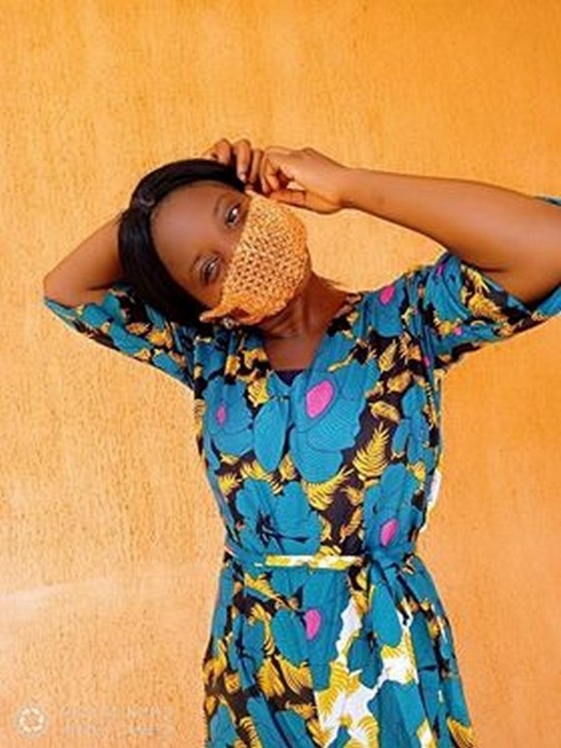 Social media users react to student who makes face masks with beads ...