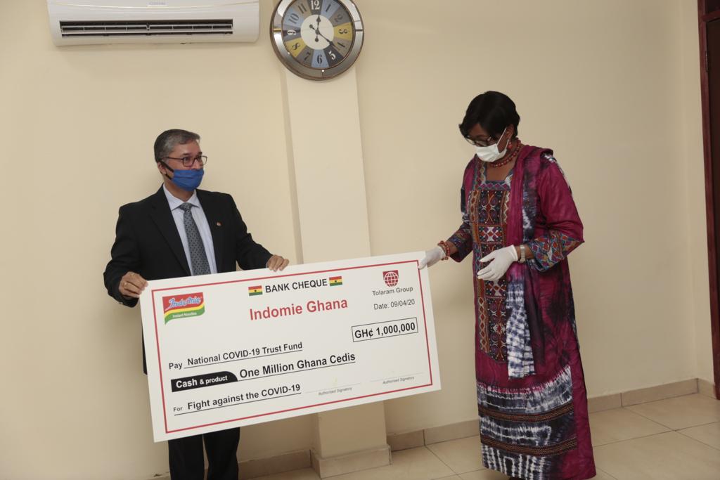 Indomie Ghana donates GH₵1m to Covid-19 Trust Fund - Adomonline.com