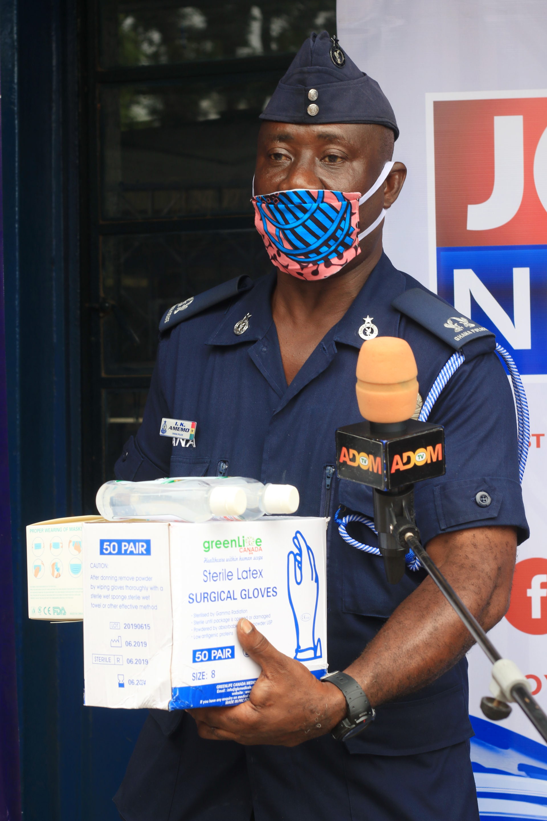 The Multimedia Group donates PPEs to Police Stations and Health Centres ...
