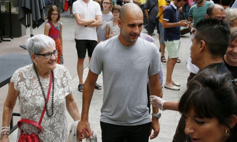 Pep Guardiola's mother dies after contracting Coronavirus - Adomonline.com