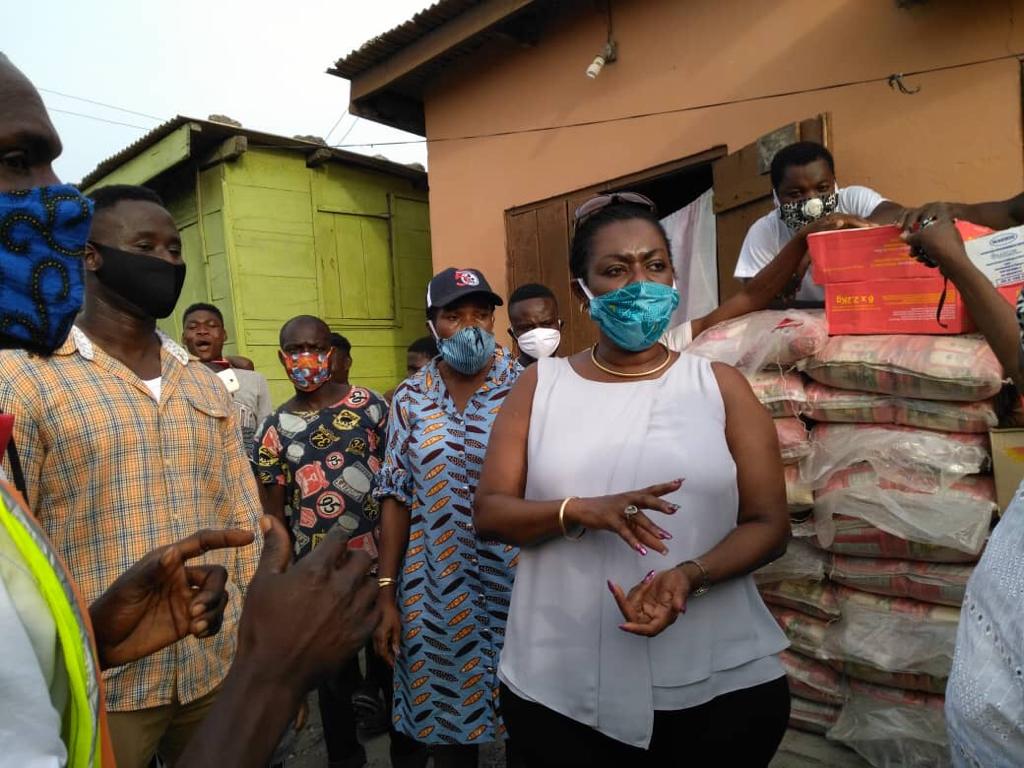 Ursula Owusu-Ekuful donates food to traditional rulers, fisherfolk ...