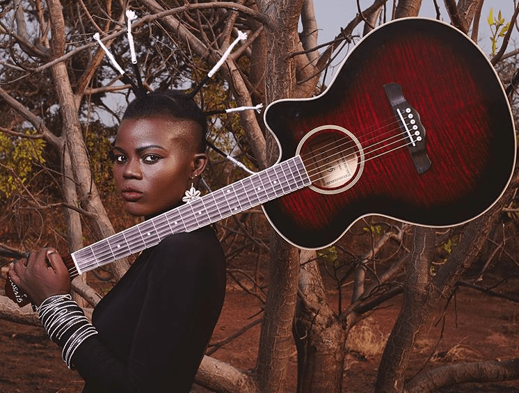 Wiyaala poses with her new 'baby' [Photo] - Adomonline.com
