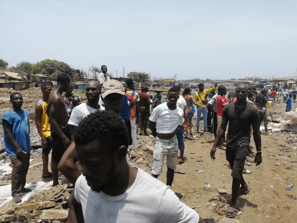 Double agony for slum dwellers at Old Fadama as govt demolishes ...