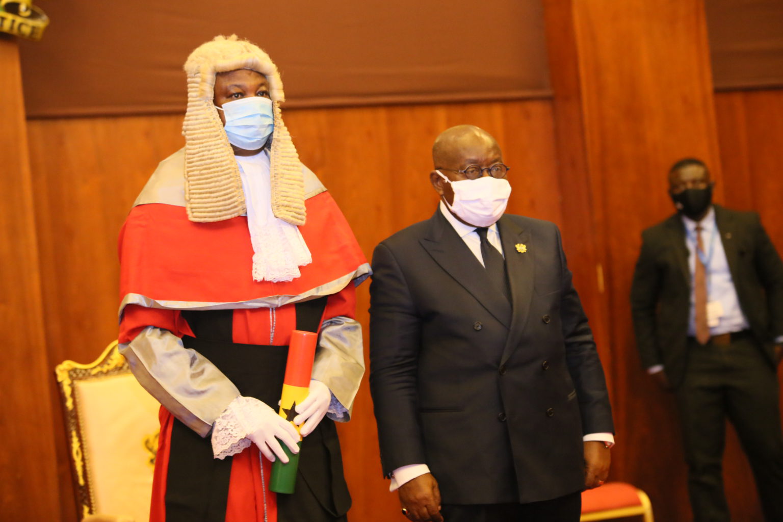 Exclusive photos from Justice Amadu Tanko's swearing-in - Adomonline.com