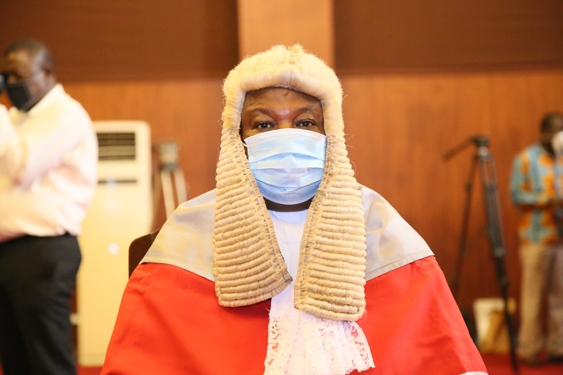 Exclusive photos from Justice Amadu Tanko's swearing-in - Adomonline.com