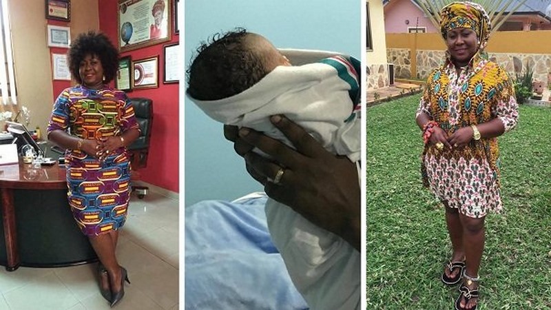 Gifty Anti shares photo of herself after delivery to celebrate mothers ...