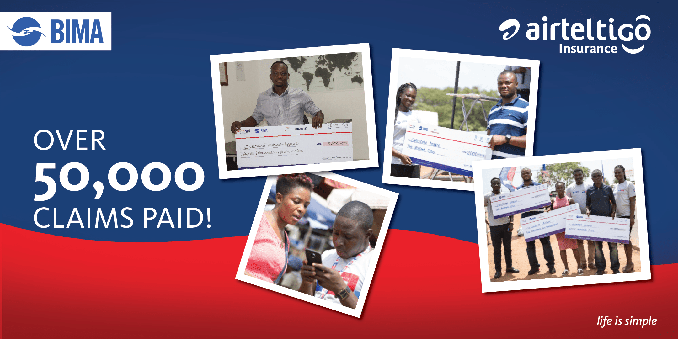 AirtelTigo and BIMA fulfill 50,000 insurance claims - Adomonline.com