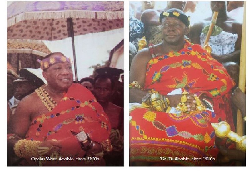 The 190-year-old cloth that has been worn by 7 Asante kings ...