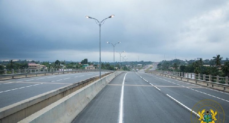 Suhum flyover opened to traffic - Adomonline.com