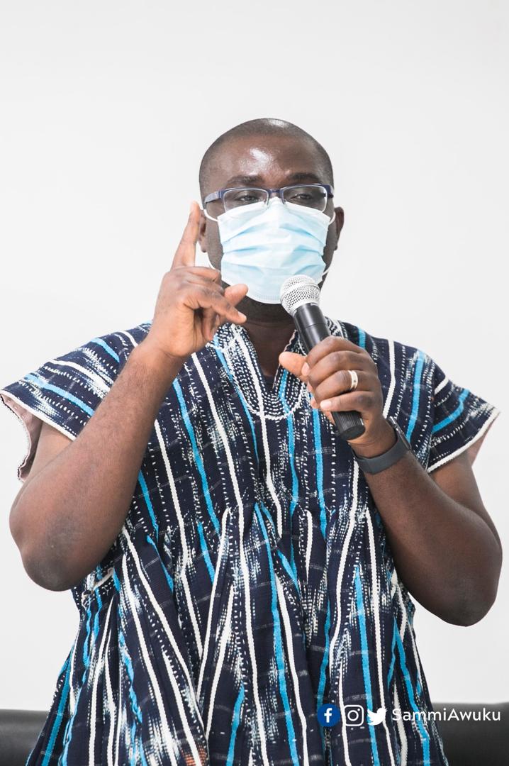 Sammy Awuku calms nerves in Upper West NPP [Photos] - Adomonline.com