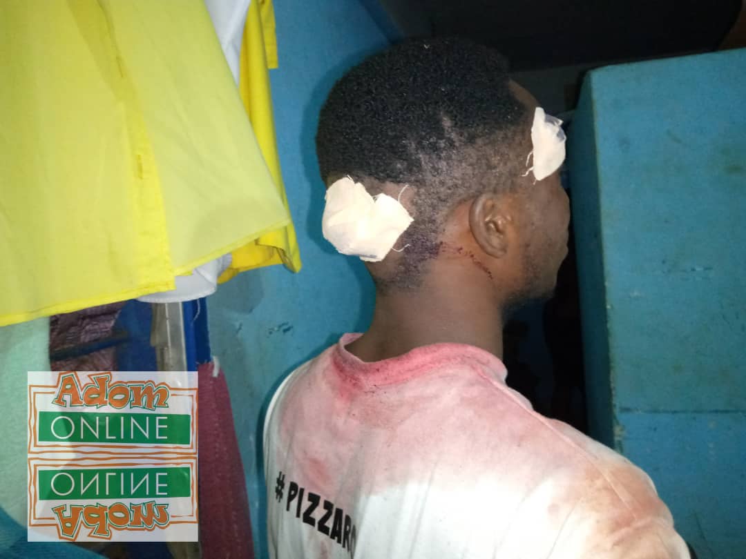 2 injured as Breman Asikuma SHS students clash with police [Photos ...