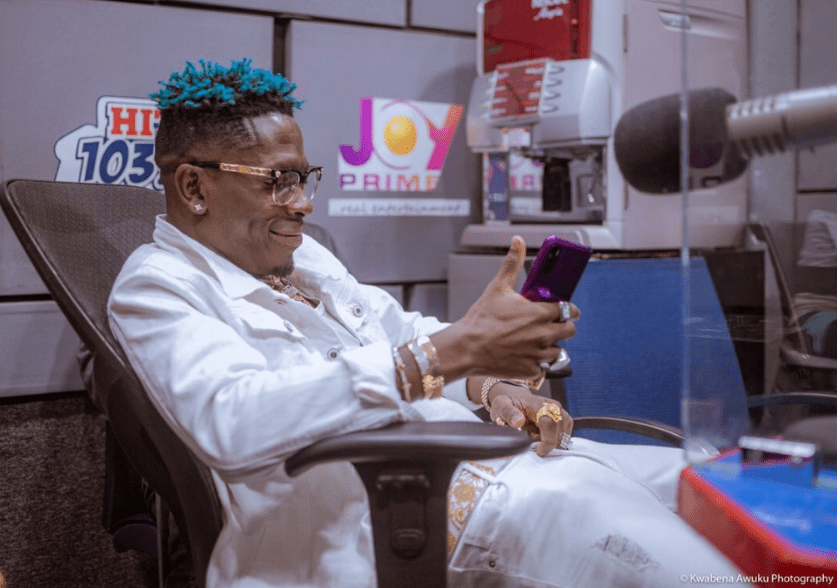 Shatta Wale causes stir after flaunting his new 'baby' [Video ...
