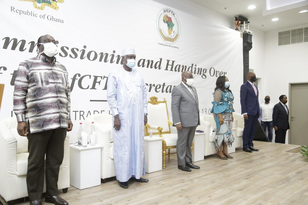 Akufo-Addo commissions and hands-over AfCFTA secretariat to AU ...