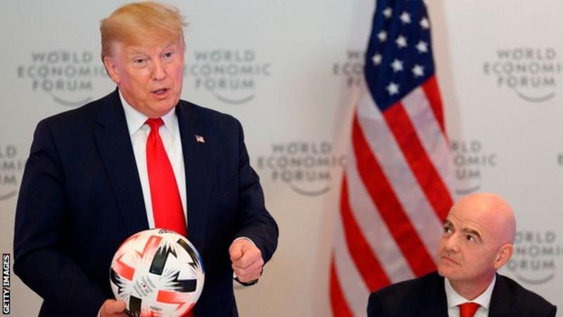 Fifa president meets Donald Trump to discuss 2026 World Cup ...