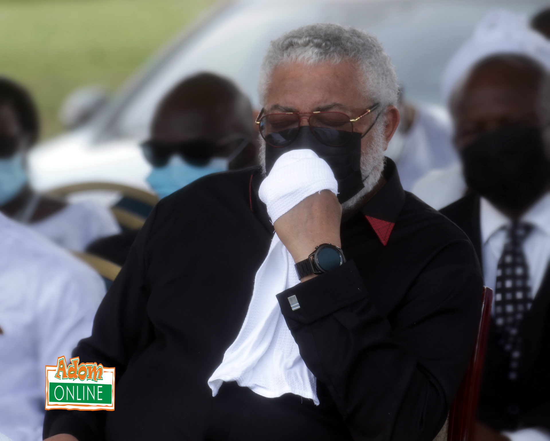 Rawlings shows appreciation after burial of his mother - Adomonline.com