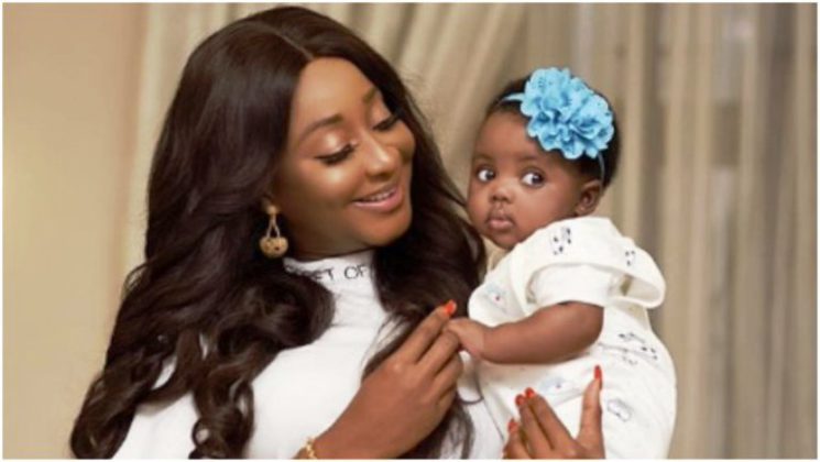 Actress Ini Edo shows off baby girl - Adomonline.com