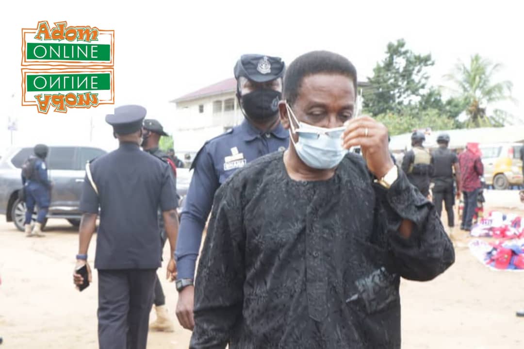 Govt delegation storms late Mfantseman MP's one-week observance [Photos ...