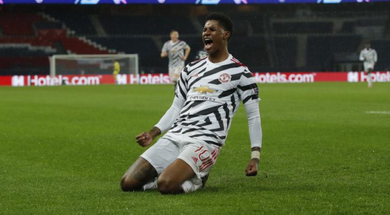 Ucl Late Rashford Goal Earns Man Utd Win At Psg