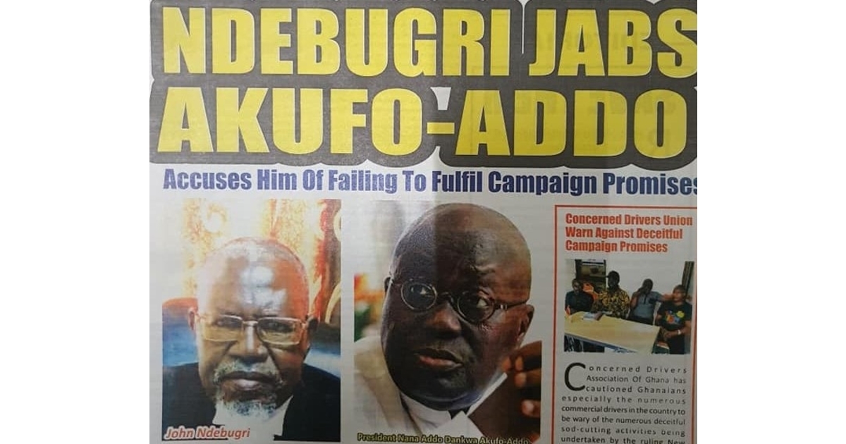 Newspaper Headlines: Tuesday, October 27, 2020 - Adomonline.com