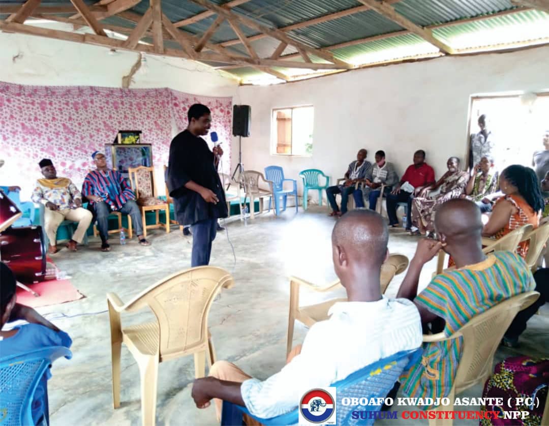 Suhum: Kwadjo Asante electrifies Amanhyia Electoral Area - Adomonline.com