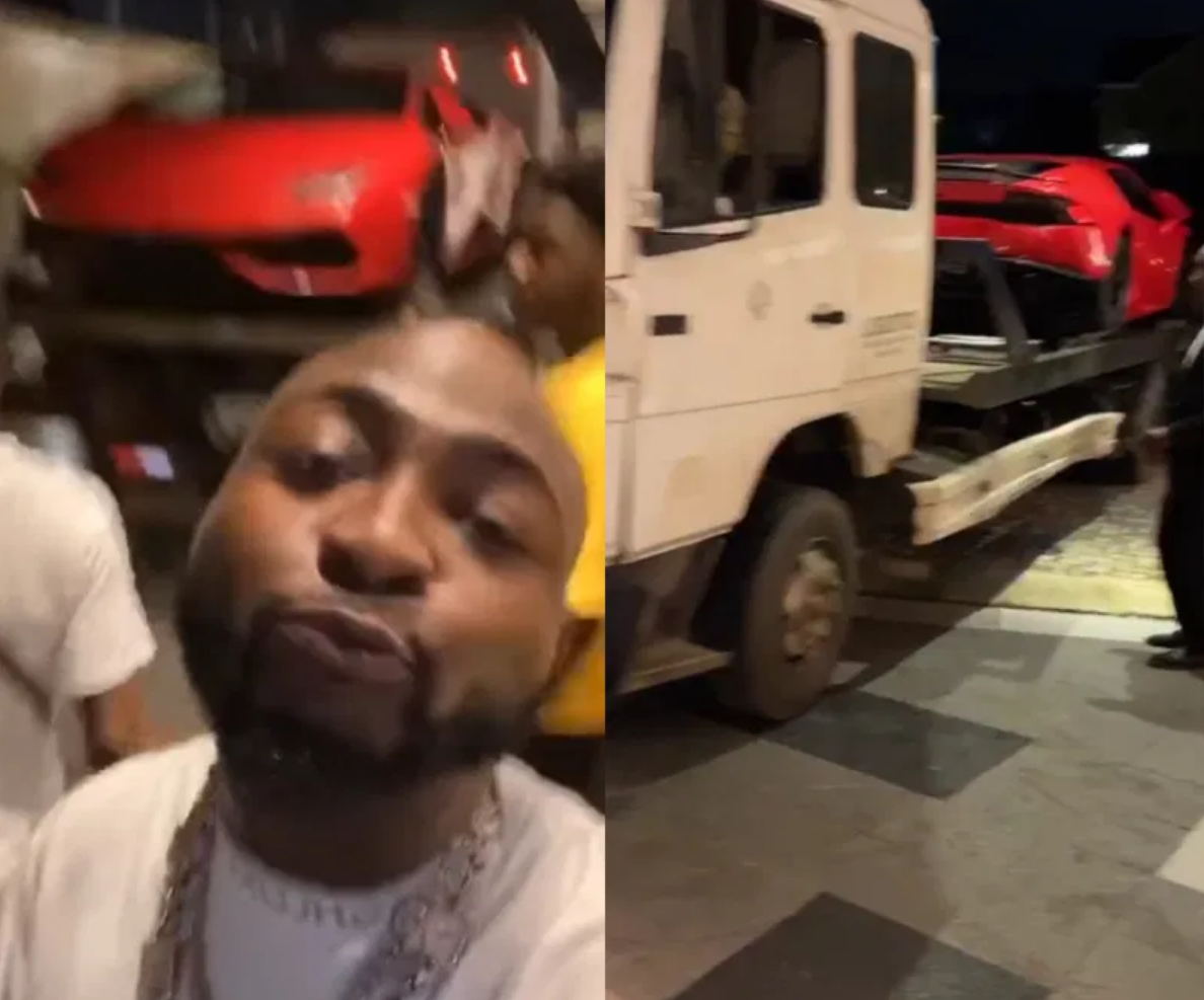 Davido shows off his new Lamborghini [Video] - Adomonline.com